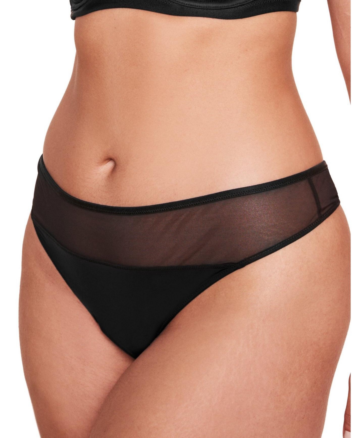 Click here for Fallon Womens Thong Panty - Black prices