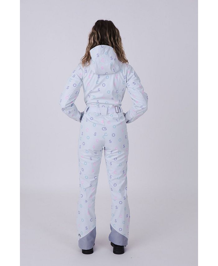 OOSC Women's White Print Chic Ski Suit - Macy's