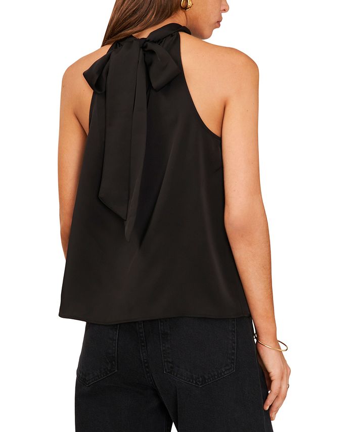 1.STATE Women's Sleeveless Tie-Back Halter Top - Macy's