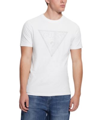 GUESS Men's Eco Triangle Crewneck Tee - Macy's