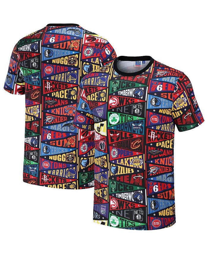 Staple Men's NBA x Black All Teams Pennant T-shirt - Macy's