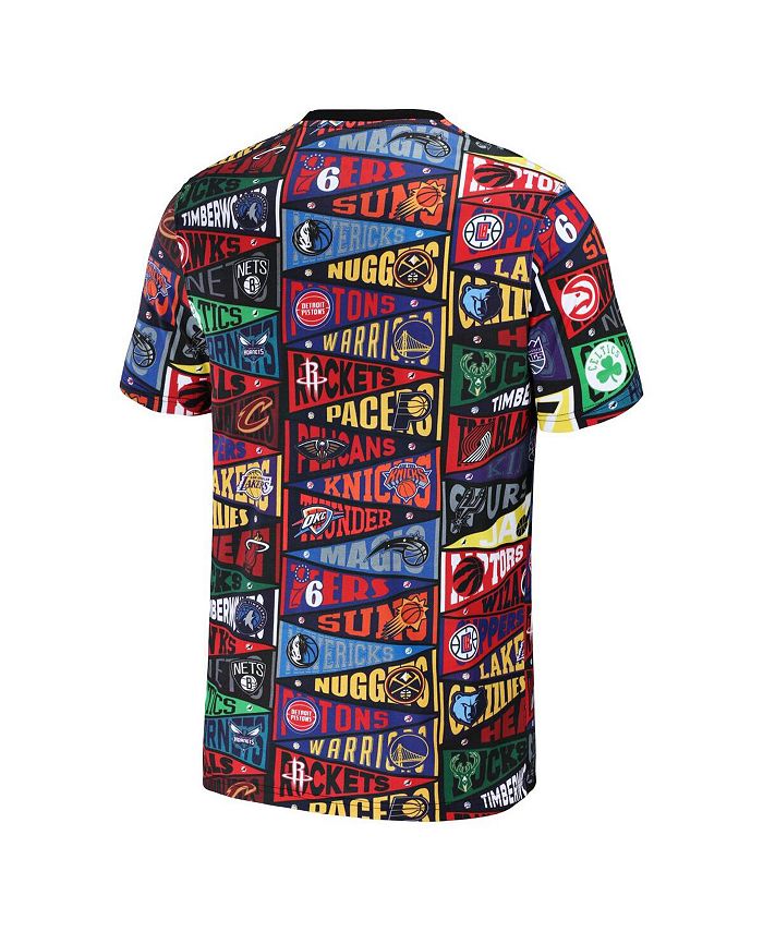 Staple Men's NBA x Black All Teams Pennant T-shirt - Macy's