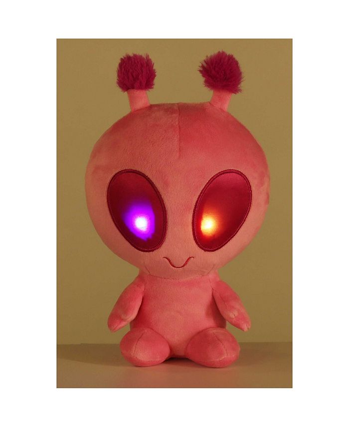 Aurora Galactic Cuties Solar Light Up Alien Pink 8 Inch Plush Figure ...