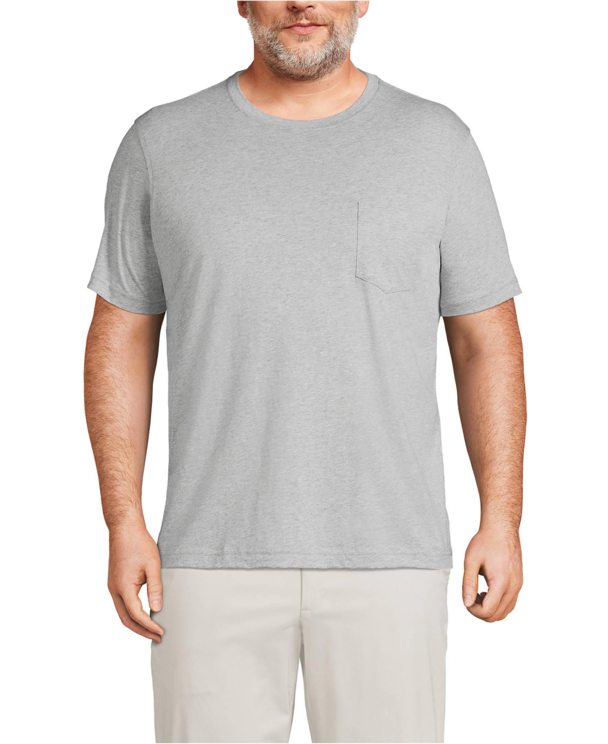 Click here for Lands End Mens Short Sleeve Supima Tee With Pocket... prices