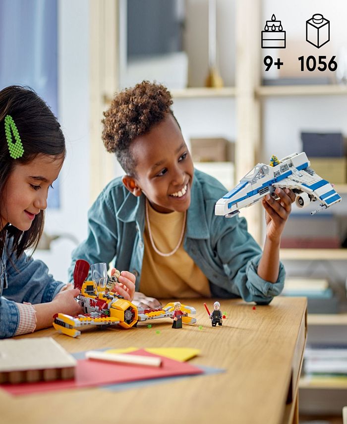 LEGO® Star Wars 75364 New Republic E-Wing vs. Shin Hati’s Starfighter ...