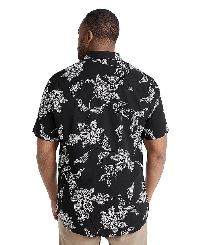 Johnny Bigg Men's Big & Tall Paisley Print Shirt - Macy's