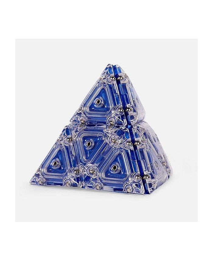 Speks Cobalt Pyramid Magnetic Triangles Set of 12 Fidget & Building Toy ...