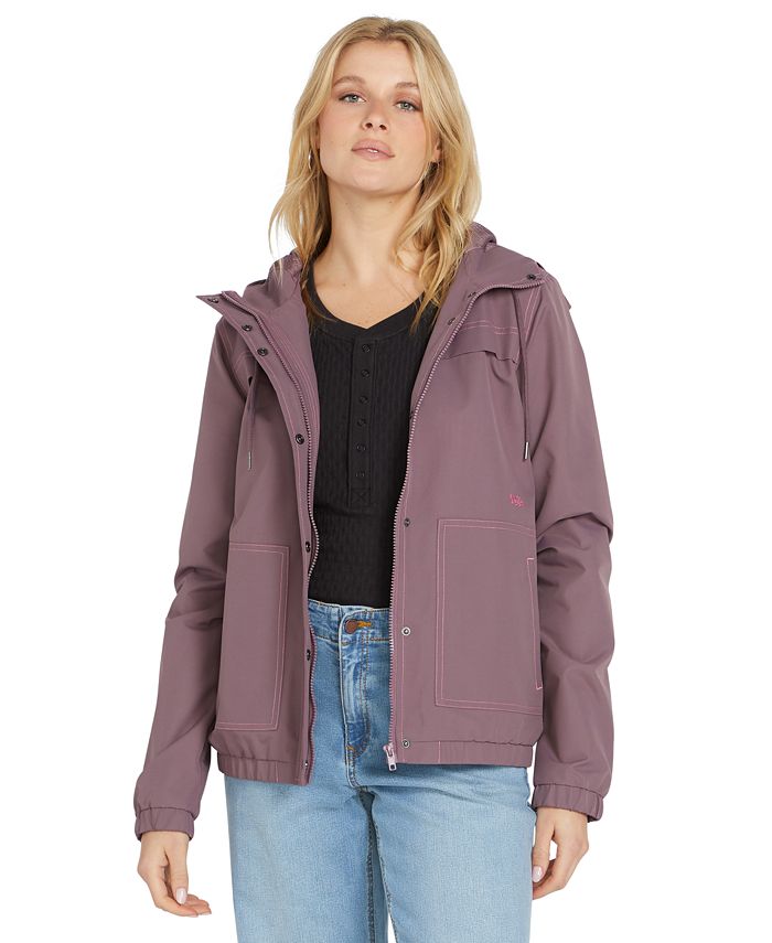 Volcom Juniors' Enemy Stone Windbreaker - Macy's