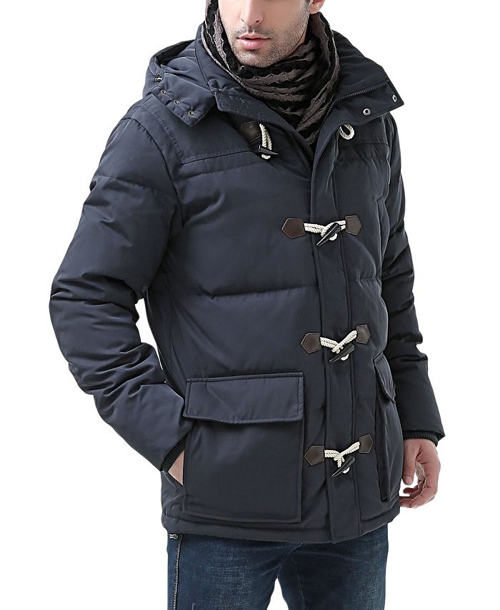 MODERM Men Hooded Toggle Down Parka Coat - Macy's
