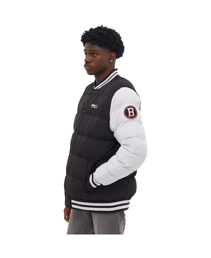 Bench DNA Men's Reggie Puffer Baseball Jacket - Macy's
