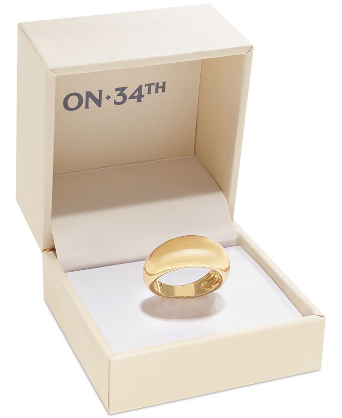 On 34th Band Ring, Created for Macy's - Macy's