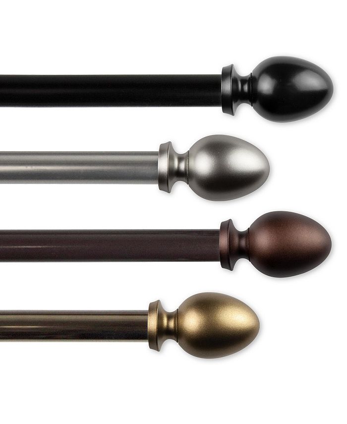 Rod Desyne Emeka 13/16" Curtain Rod 48-84" - Macy's