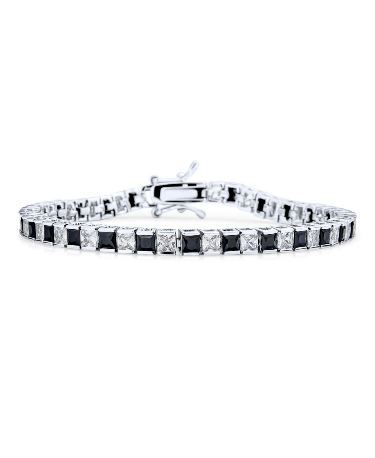 Click here for Bling Jewelry Classic Black White Alternating Spar... prices