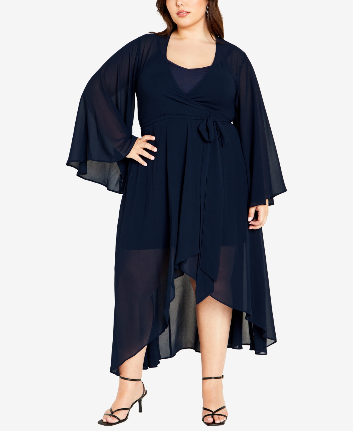 Click here for City Chic Plus Size Fleetwood Maxi Dress - True Na... prices