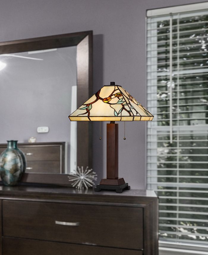 Cal Lighting 23" Height Metal and Resin Table Lamp - Macy's