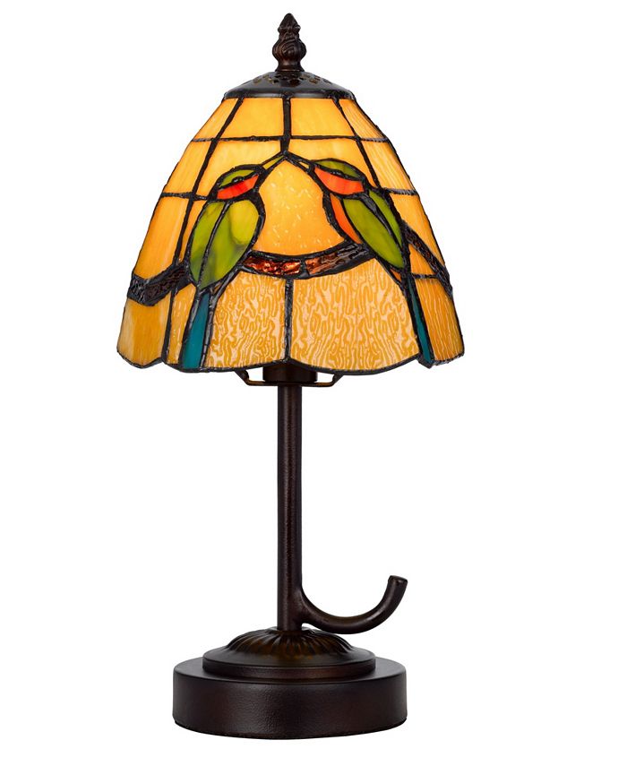 Cal Lighting 13" Height Metal and Resin Accent Lamp - Macy's