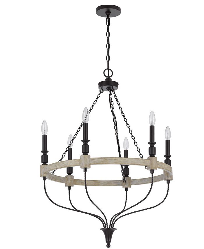 Cal Lighting Grove 35" Height Metal Chandelier - Macy's