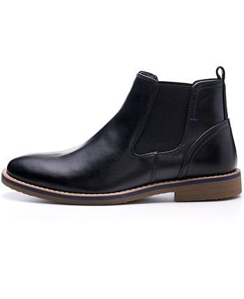 Alpine Swiss Men's Owen Chelsea Boots Pull Up Ankle Boot Genuine ...