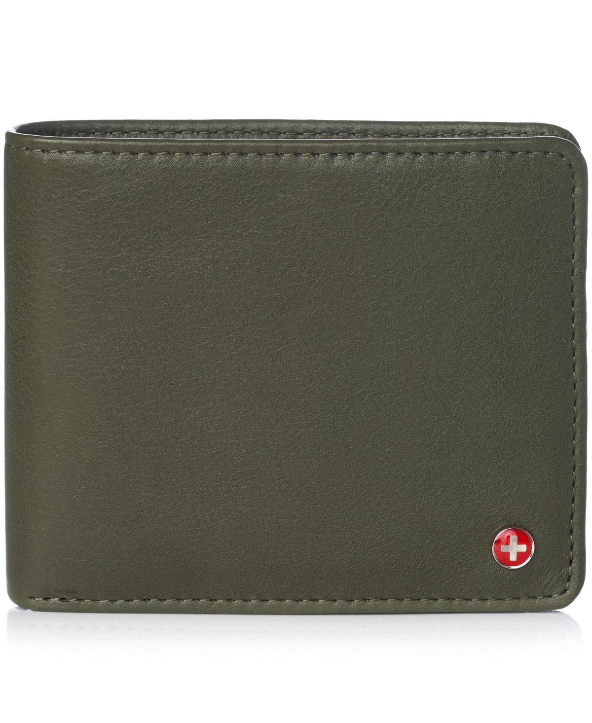 Alpine Swiss Rfid Mens Wallet Deluxe Capacity Hybrid Bifold Flipout Id ...