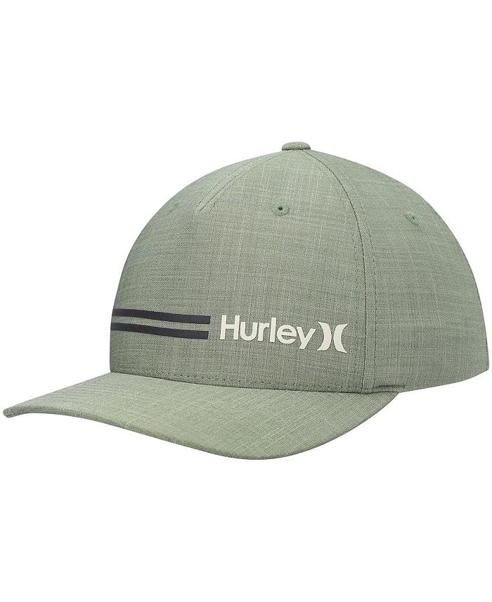 Hurley Men's Green H20-Dri Line Up Flex Hat - Macy's