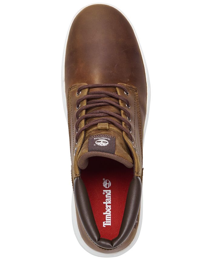 Timberland Men's Maple Grove Leather Chukka Boots from Finish Line - Macy's