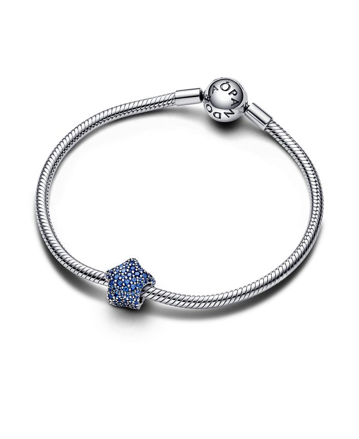 Pandora Cubic Zirconia Pave Star Charm - Macy's