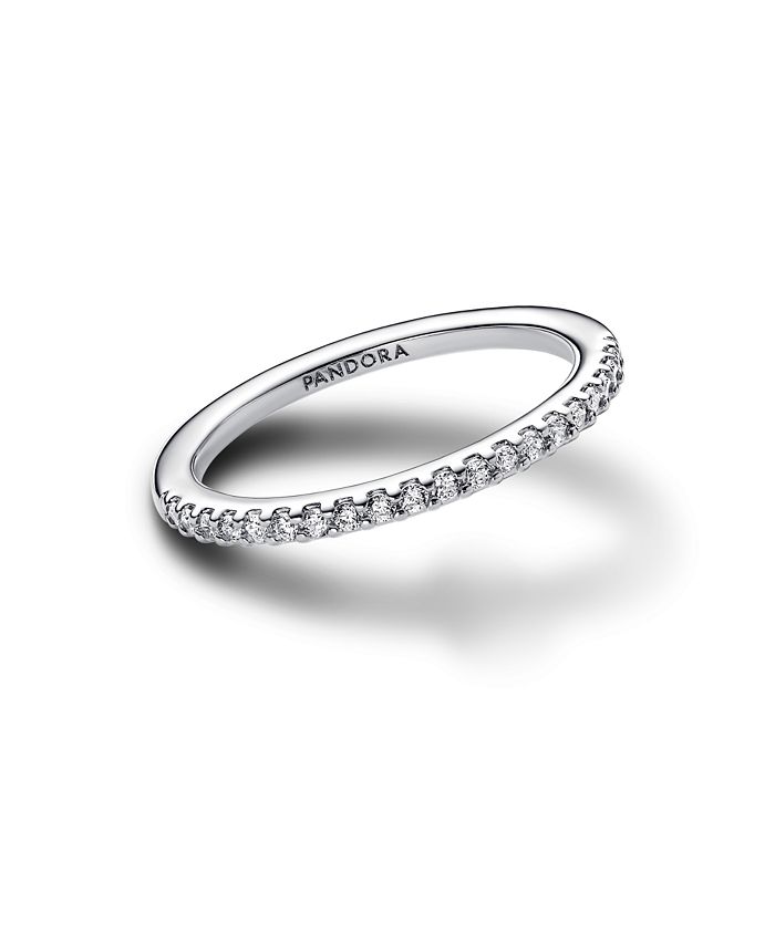 Pandora Cubic Zirconia Band Ring - Macy's