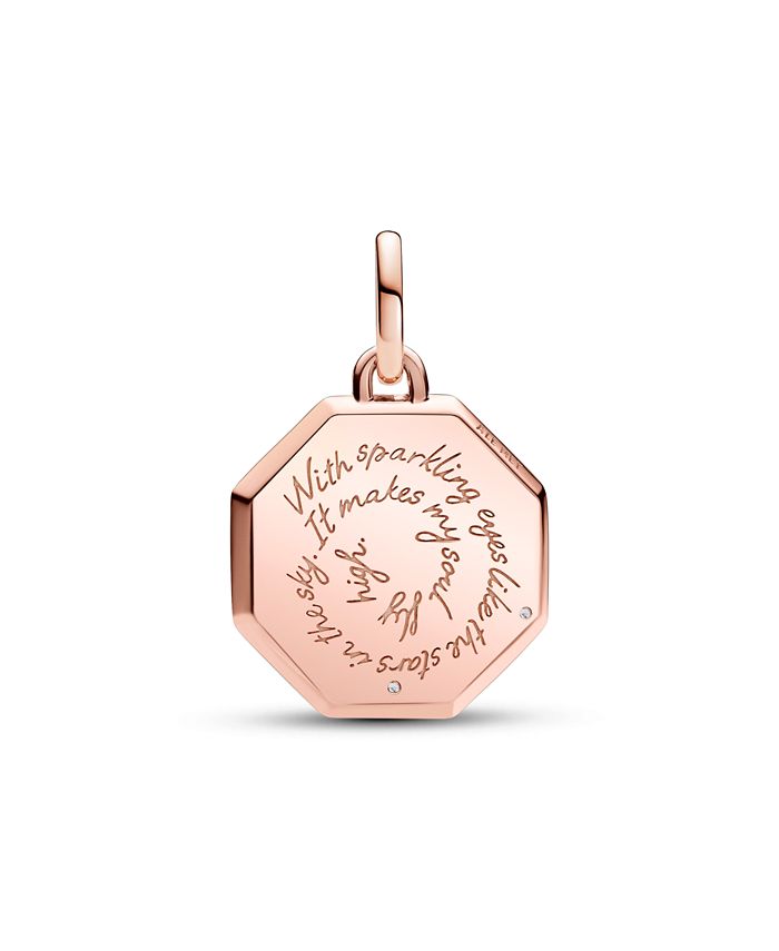 Pandora ME Cubic Zirconia Eyes Medallion Charm - Macy's
