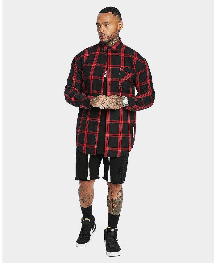SAINT MORTA Mens Prima Long Sleeve Flannel Shirt - Macy's