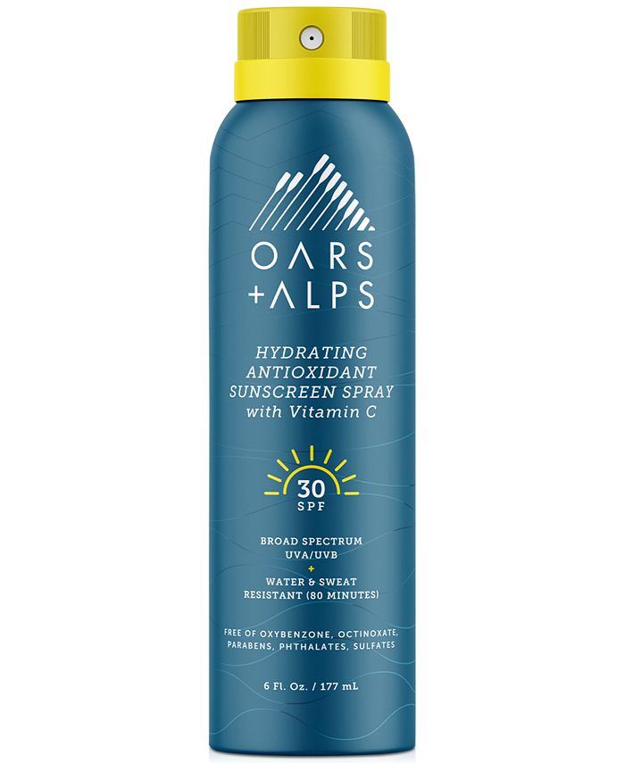 Oars + Alps Hydrating Antioxidant Sunscreen Spray SPF 30 - Macy's