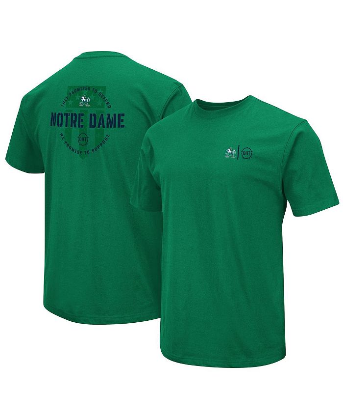 Colosseum Men's Kelly Green Notre Dame Fighting Irish OHT Military ...