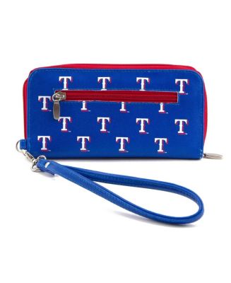Women's Texas Rangers Zip-Around Wristlet Wallet - Macy's