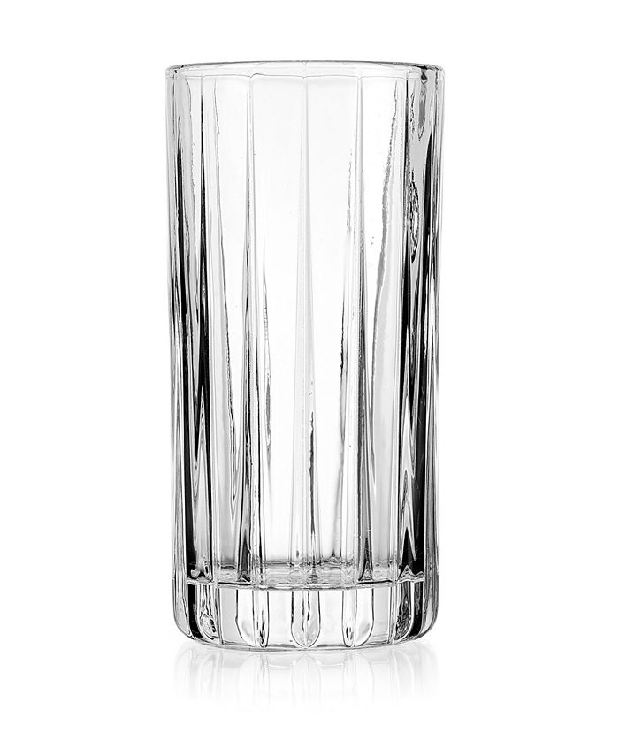 Godinger Parallels Highball Glasses, Set of 6 - Macy's