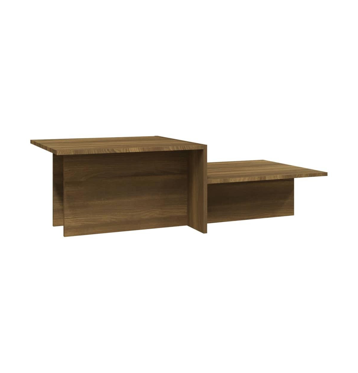 Click here for Coffee Table Brown Oak 43.9x19.7x13 Engineered Woo... prices