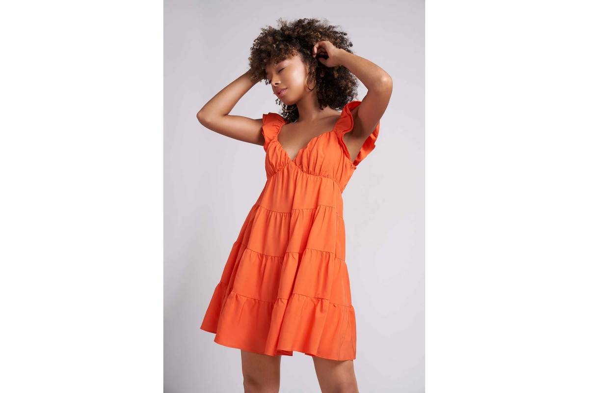Click here for Anna Dress - Vivid orange prices
