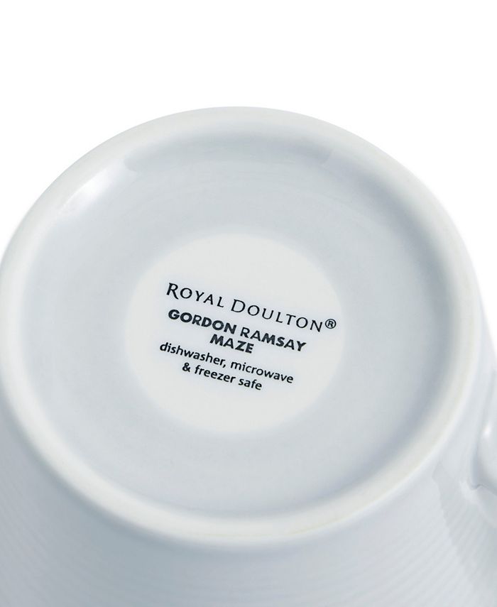 Royal Doulton Gordon Ramsay Maze Mug, Set of 4, Service for 4 - Macy's