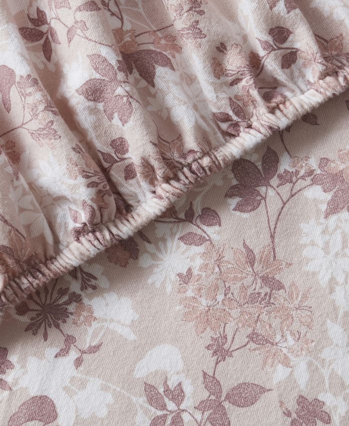 Tahari Home Mora 100% Cotton Flannel 4-Pc. Sheet Set, Full - Macy's