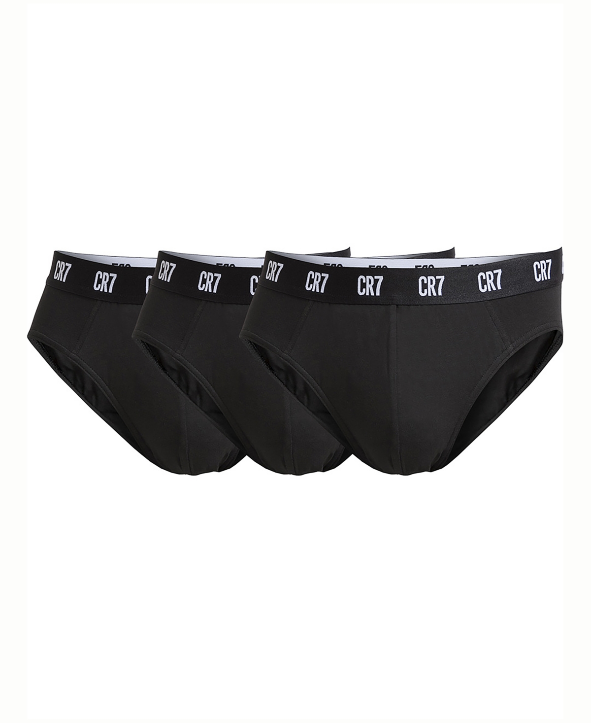 Click here for CR7 Mens Main Basic Brief  3 Pack - Black prices