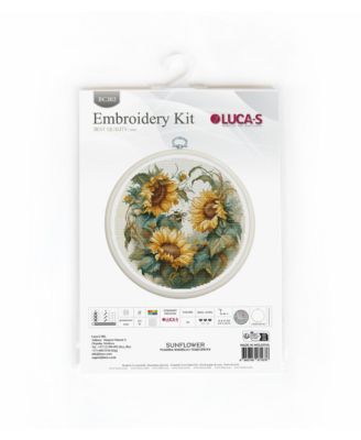 Sunflower Counted Cross-Stitch Kit - Macy's