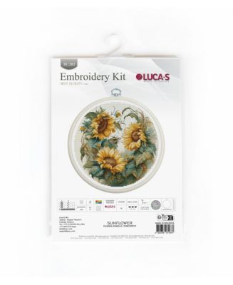 Sunflower Counted Cross-Stitch Kit - Macy's