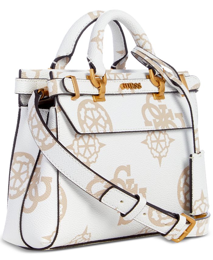 GUESS Sestri Logo Small Satchel - Macy's