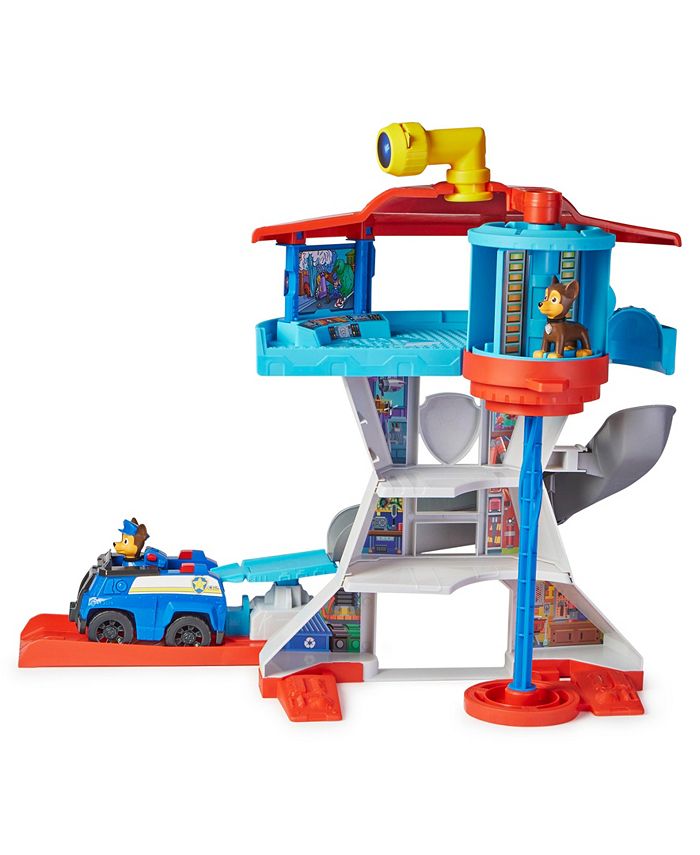 Paw Patrol Lookout Tower Playset with Toy Car Launcher - Macy's