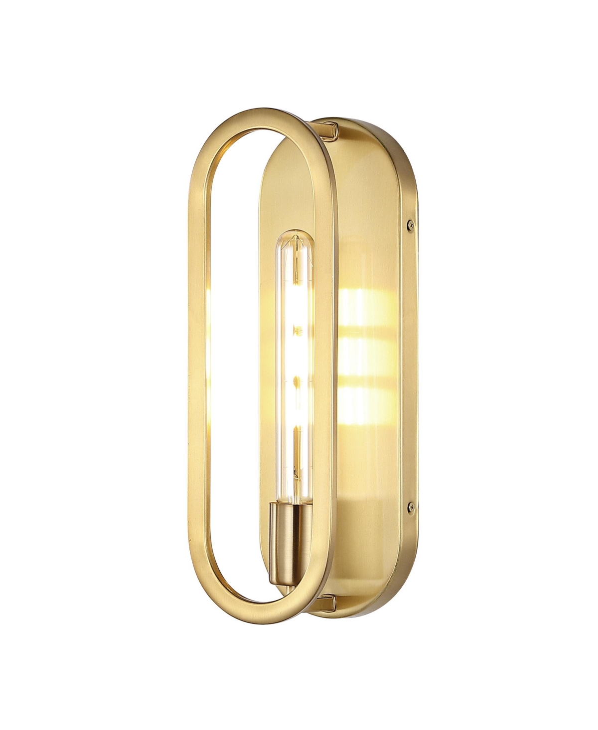 Click here for Emilia Modern Bohemian Iron Led Sconce - Brass gol... prices