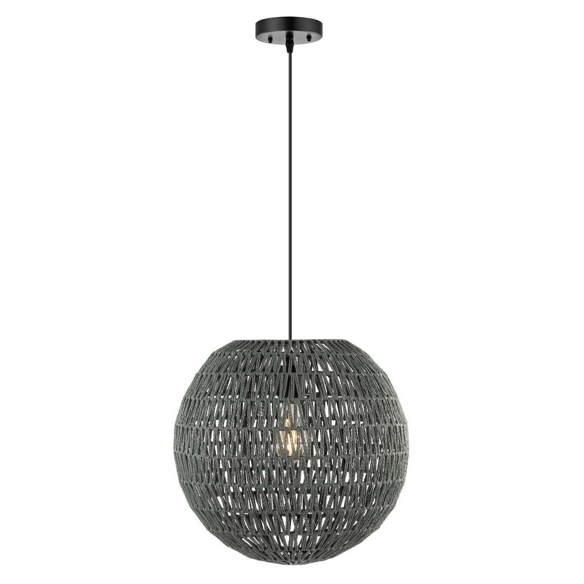 Click here for Luna Bohemian Modern Woven Rattan iron Led Pendant... prices
