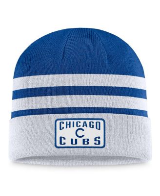 Men's Fanatics Gray Chicago Cubs Cuffed Knit Hat - Macy's