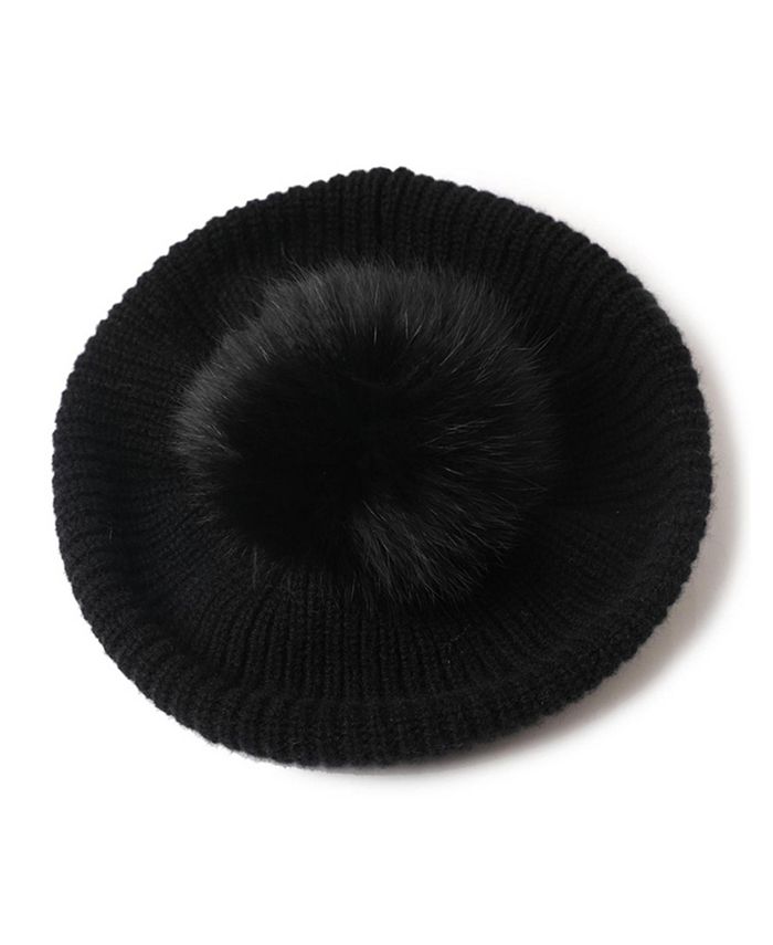 Bellemere New York Bellemere Women's Contemporary Cashmere Beret - Macy's