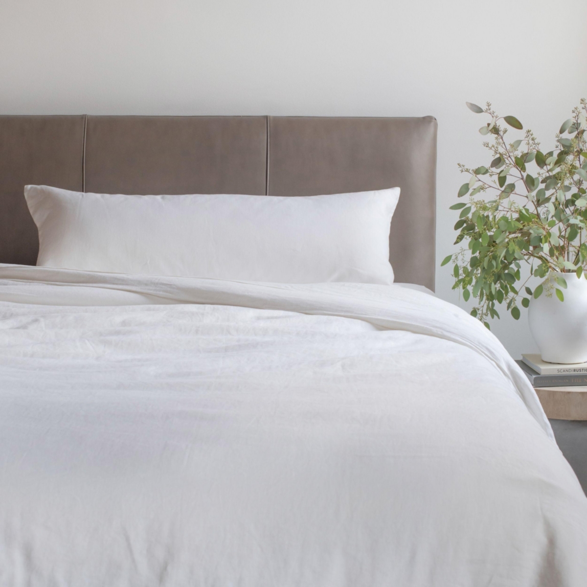 Click here for French Linen Body Pillow with removable Sham - Cre... prices