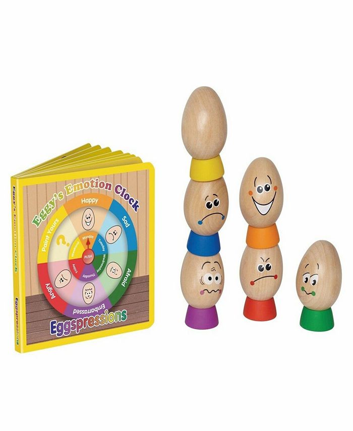Hape Expressions Wooden Learning Toy with Book - Macy's