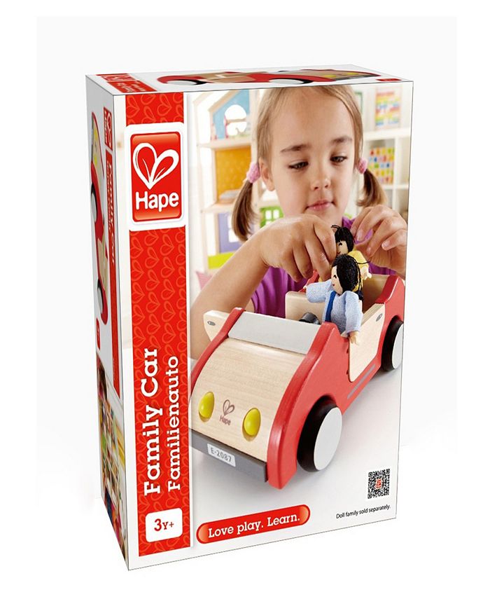 Hape Dollhouse Red Family Car - Macy's