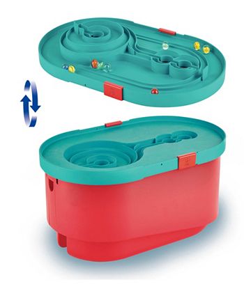 Hape Stack Track Bucket Quadrilla Marble Run Construction - Macy's